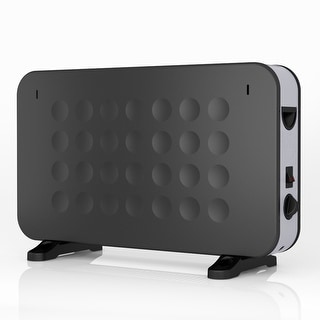 Costway 1500W Convector Heater Stand Base Freestanding Wall Mounting ...