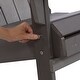 Seaton Folding Poly Adirondack Chair with Pull-out Ottoman, Set of 2 - Bed Bath & Beyond - 34160900
