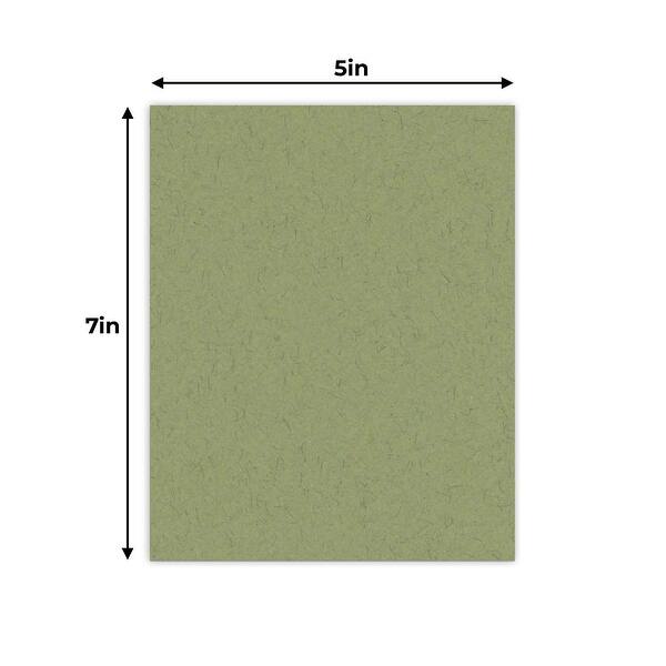 Valley Green 5x7 Backing Board - Uncut Photo Mat Board (50-Sheets ...