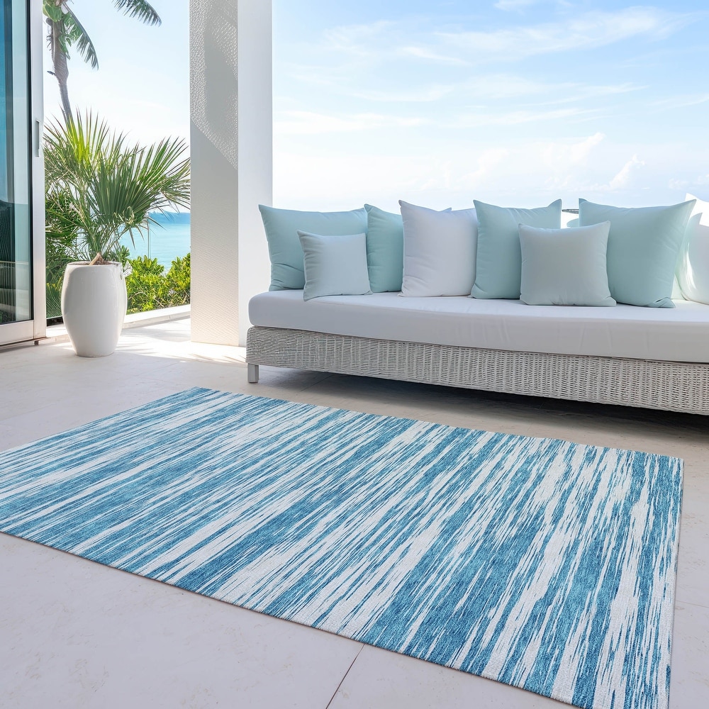 Blue 8' x 10' Outdoor Rugs - Bed Bath & Beyond