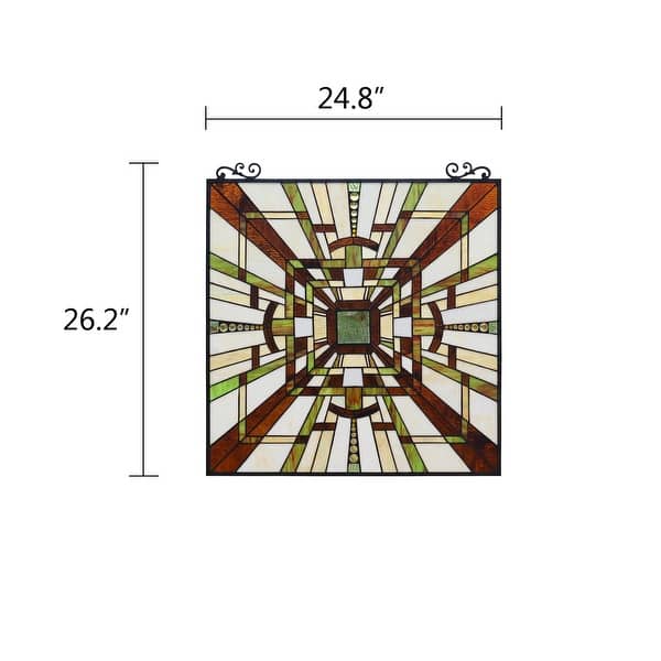 Mission Design Window Panel/ Suncatcher - Bed Bath & Beyond - 36540748