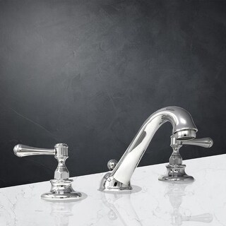 Kent Widespread Lever Style Two Handles Traditional Bathroom Faucet ...