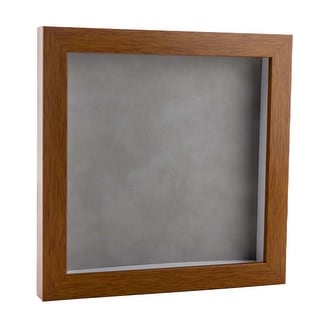 30x30 Shadow Box Frame Light Brown Wood - On Sale - Bed Bath & Beyond ...