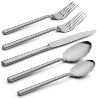 Potter 20-Piece Forged Silverware Set, Service for 4 - Premium ...