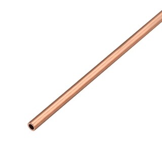 3mm Outside Diameter x 2mm Inside Diameter 500mm Copper Round Tube Pipe ...