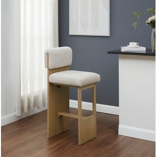 SAFAVIEH Couture Naja Modern 30-inch Barstool - 17"W x 23"D x 41"H ...