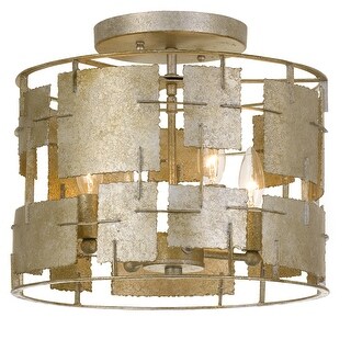 Crystorama Lighting Group BRO-4864 Bronson 4 Light 14" Wide Semi-Flush ...
