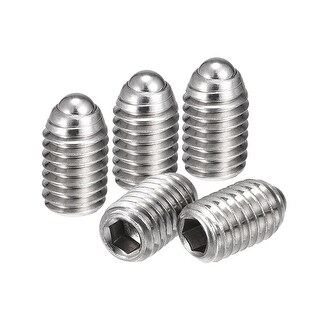 M6 x 12mm 304 Stainless Steel Spring Hex Socket Ball Point Set Screws ...