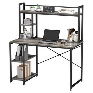 47 inch Computer Desk Office Desk with Hutch - Bed Bath & Beyond - 36292983