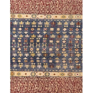 Ahgly Company Machine Washable Abstract Camel Brown Area Rugs - Bed ...