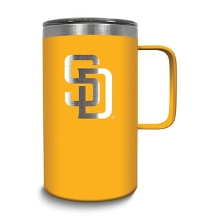 MLB San Diego Padres Stainless Steel 18 Oz. Hustle Mug with Lid - Bed ...