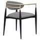 Alexis Fabric Upholstered Dining Arm Chair (Set of 2) - 22" x 21.5" x ...