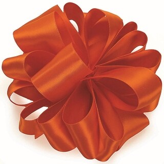 Torrid Orange Double Face Satin Ribbon - Bed Bath & Beyond - 36879866