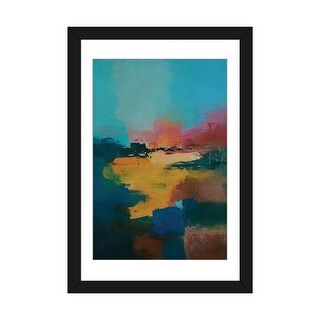 iCanvas "Abstract Landscape II" by Angel Estevez - Bed Bath & Beyond ...