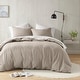 Chelsea Square Hanna Modern Boho Waffle Weave Textured Duvet Cover Set ...