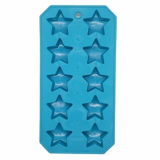 Star-Shaped 10-Cube Flexible Thermoplastic Ice Cube Tray - Bed Bath ...