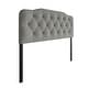 CraftPorch Elegant Button-Tufted Upholstered Headboard - Bed Bath ...