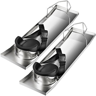 VEVOR Concrete Knee Boards Slider Knee Boards Pair Moving Sliders with ...