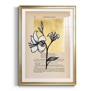 Floral Diary IV Premium Framed Print - Ready to Hang - Bed Bath ...