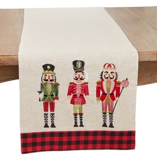 Whimsical Nutcracker Table Runner - 16"x70" - Bed Bath & Beyond - 37966088
