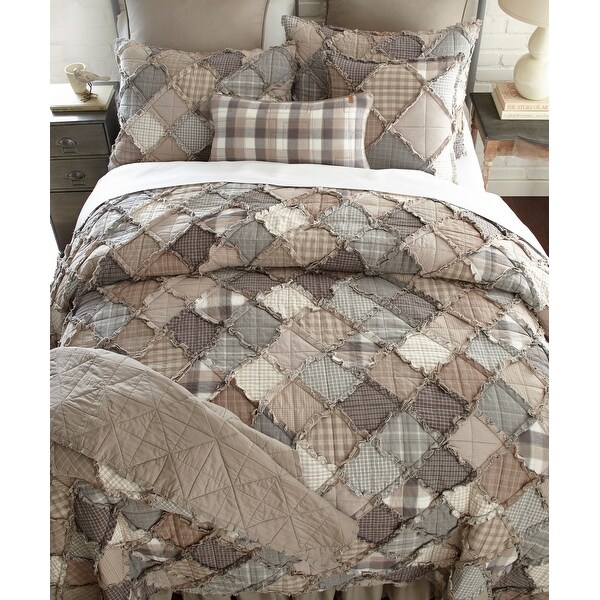 Donna Sharp Botanical Cotton Quilt Set - Bed Bath & Beyond - 37518009