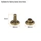 Leather Rivets Metal Double Cap Rivet Snaps Studs Fasteners with ...