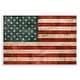 Stupell US American Flag Wood Textured Design Wood Wall Art - Bed Bath ...