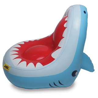 Shark Inflatable Kids Chair-furniture for rec rooms, bedrooms, parties ...