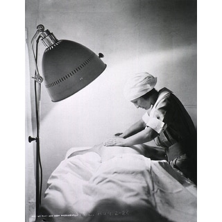 Nurse Giving Back Rub To A Patient In Walter Reed General Hospital 1922 ...