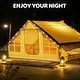 6 Person Inflatable Tent for Camping with Pump, Waterproof Oxford Tent ...