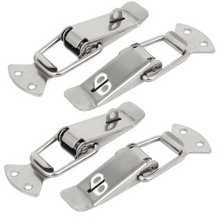 90mm Length 201 Stainless Steel Safety Toggle Latches Catch Hasp Clamp ...