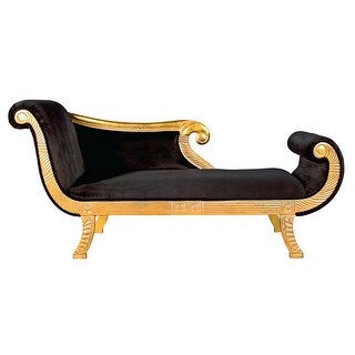 Design Toscano Cleopatra Neoclassical Chaise Sofa - Bed Bath & Beyond ...