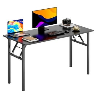 47 inches Folding Table Computer Desk Portable Table Activity Table ...