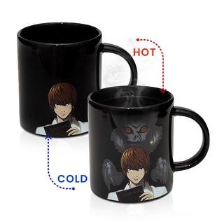 Death Note Coffee Cup | Heat-Changing 16 Ounce Ceramic Anime Coffee Mug ...