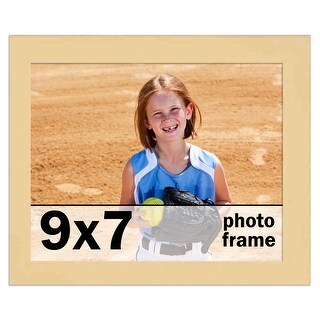 9x7 Frame Natural Brown Picture Frame - Complete Modern Photo Frame ...