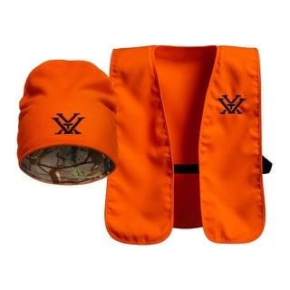 Vortex Blaze Orange Vest and Knit Hat Combo - Bed Bath & Beyond - 30940119
