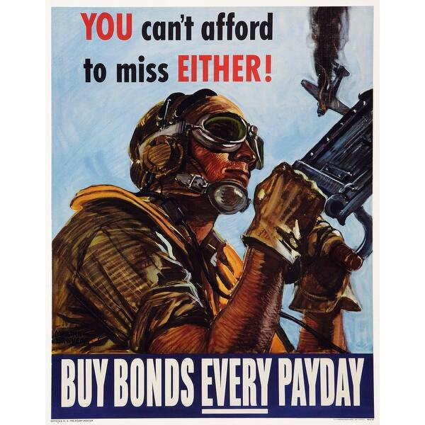 World War Ii War Bonds Poster Art History - Bed Bath & Beyond - 24388653