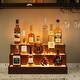 LED 2/3 Step Bottle Display App & Remote Control 16 Colors Timing ...