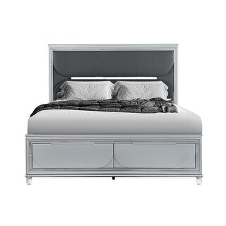 Caleb Silver Queen Bed - Bed Bath & Beyond - 40497924