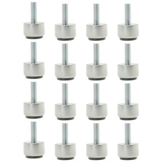 M8 x 25 x 25mm Furniture Leveling Feet Adjustable Leveler Floor ...