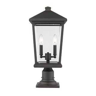 Z-Lite Beacon 2 Light 103" Tall Outdoor Single Head Post Light with ...