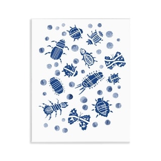Stupell Indigo Bugs & Dots Wall Plaque Design by Connie Summers - Bed ...