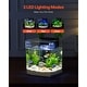UIMOSO Fish Tank Aquarium, Arch Ultra-Clear GPPS Starter Smart Tank ...