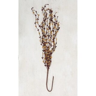 *Burgundy/Gold Pip Spray, 27" - Burgundy - Bed Bath & Beyond - 28270083