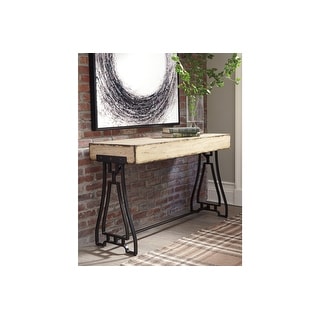 Ashley A4000078 Antique Bronze Finish Metal Vanport Console Sofa Table ...