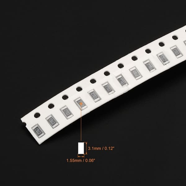 100 Pcs 1206 Chip Resistor 270K Ohm 1/4W Surface Mount Device Resistor ...