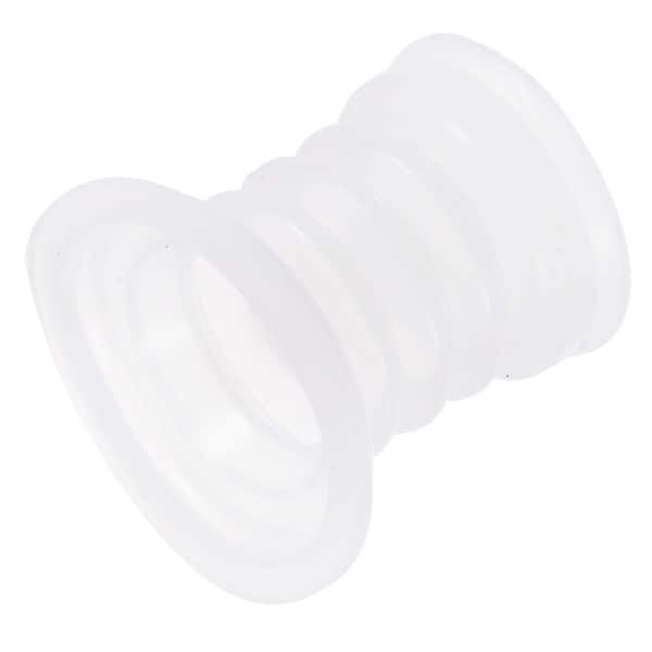 Washing Machine Drain Pipe Seal Silicone Sealing Plug Ring 45mm Clear ...