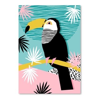 Americanflat - Loopy by Wacka Designs - 16"x20" Poster Art Print - Bed ...