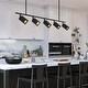 5-Light Modern Farmhouse Linear Swivel Track Lighting Spotlight for ...