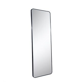 65 in. x 22 in.Round Corner Full Body Large Mirror - 65"x22" - Bed Bath ...